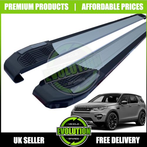 LAND ROVER DISCOVERY SPORT 2016+ ALUMINIUM SIDE STEPS RUNNING BOARD BAR ...