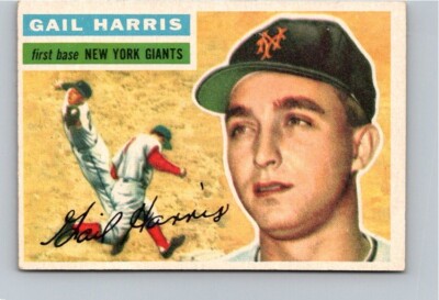 1956 TOPPS BASEBALL #91 GAIL HARRIS MID GRADE NV | eBay
