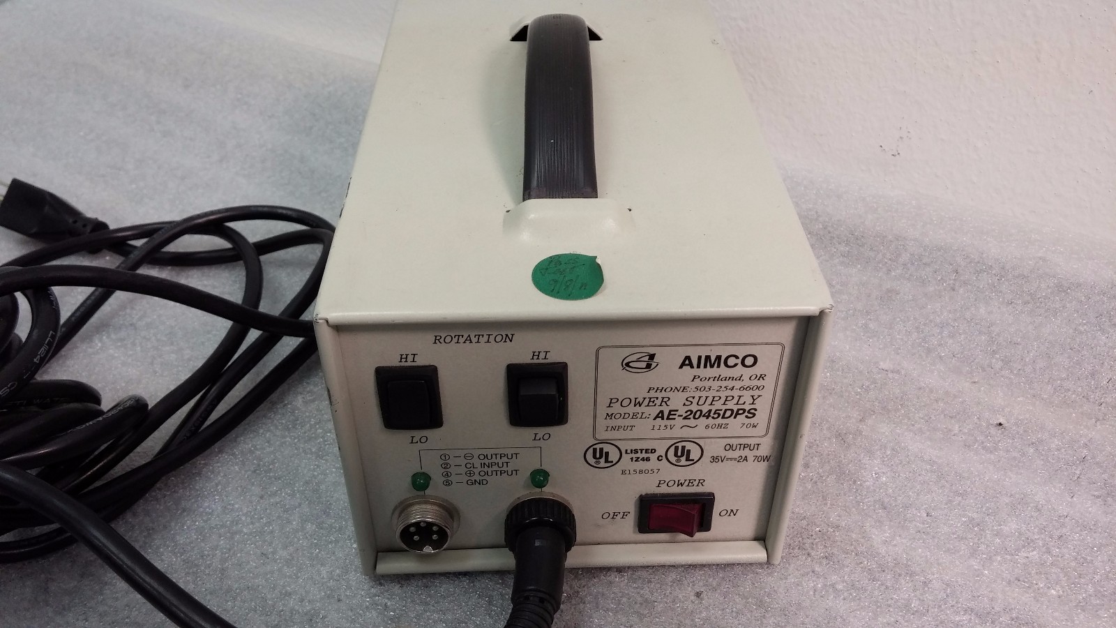 AImco AE-4520 Torque Driver w/ AE-2045 DPS Power Supply | eBay