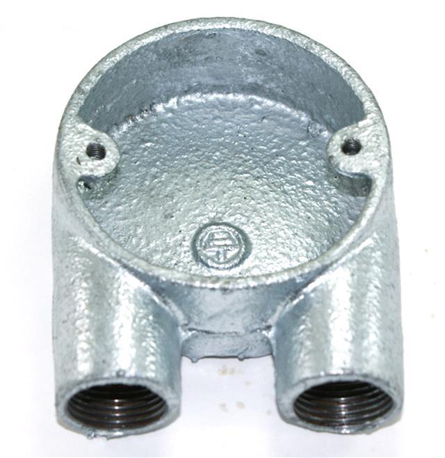 Conduit Metal Boxes, 20-25-32mm, Elbows, Bends, Tees, Fittings Galv ...