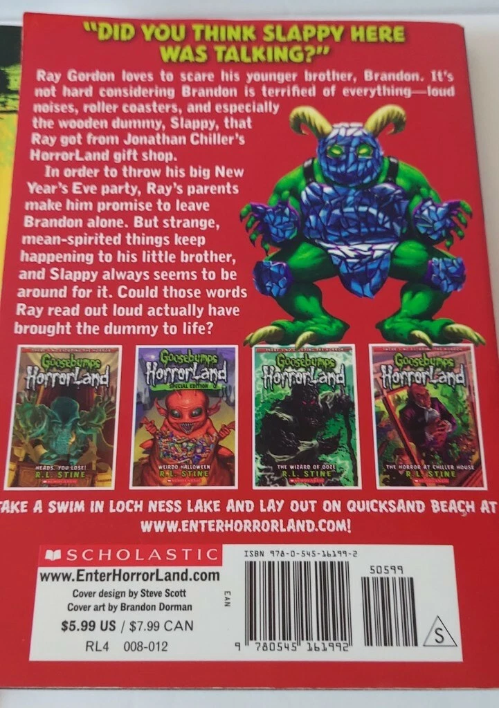 Goosebumps Slappy New Year