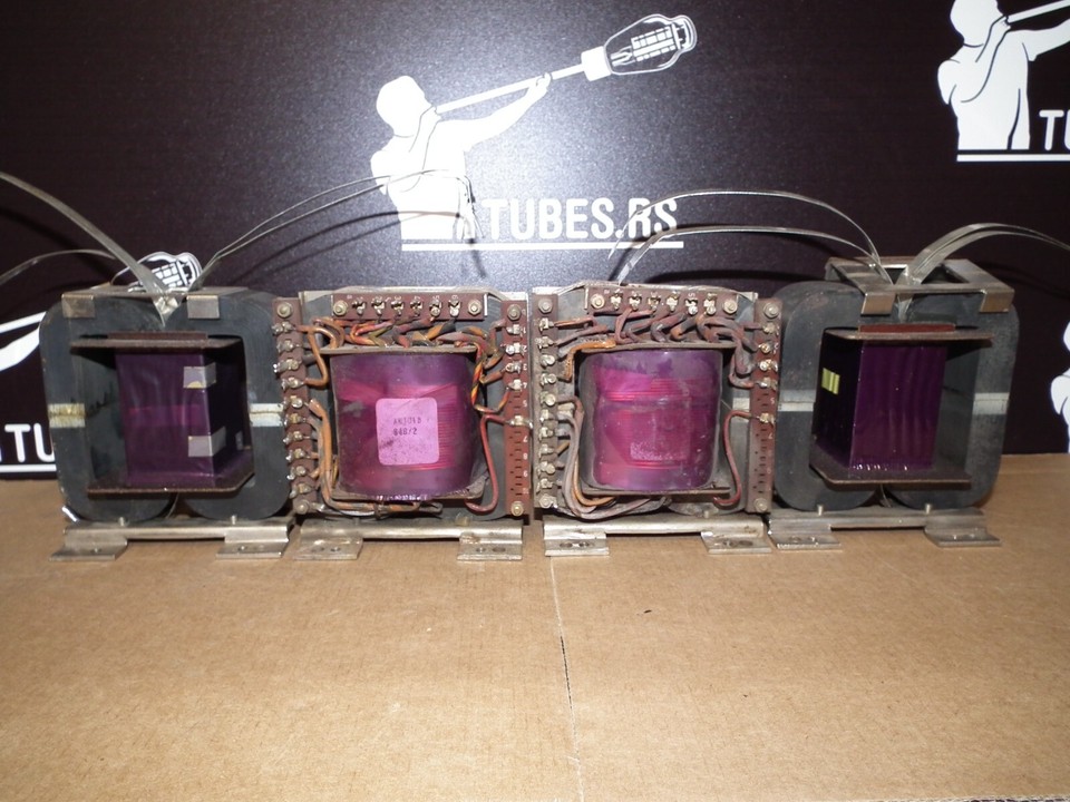 Two Siemens Klangfilm DOUBLE C-CORE Transformers 2A3 EL34 300B 211 845 ...