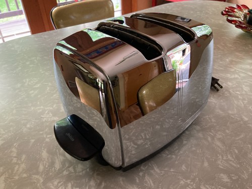 Vintage Sunbeam T-20B Chrome Toaster 1950's Auto Drop Radiant Control ...