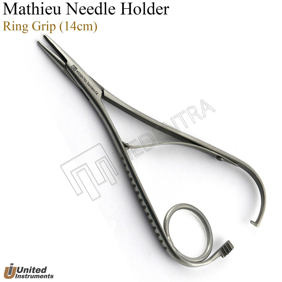 Mathieu Needle Holder Forceps Orthodontic Ligating Ligature Easy Ring ...