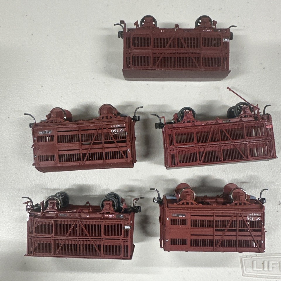 Model Train Cattle Wagons HO Scale | eBay Australia