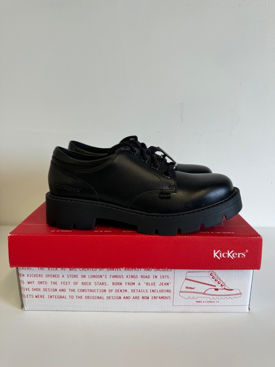 Kickers kori wholeselling derby patent flat