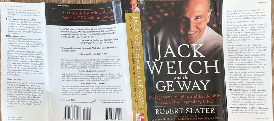 Lot of 5 Jack Welch / GE Books | eBay