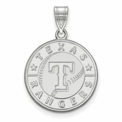 SS MLB Texas Rangers Letter T Baseball Large Pendant | eBay