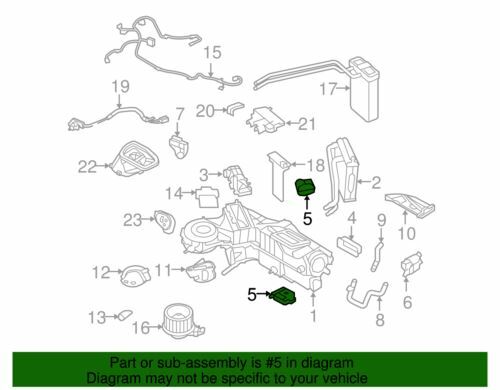 Genuine Ford 2010 F-350 Super Duty XLT HVAC Air Door Actuator 9C3Z ...