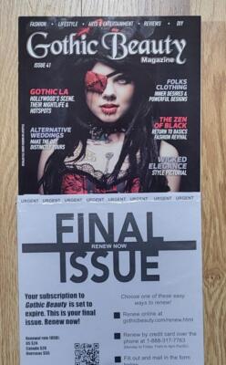 Gothic Beauty Magazine ISSUE 41 2013 Hollywood Scene Fashion Lifestyle ...