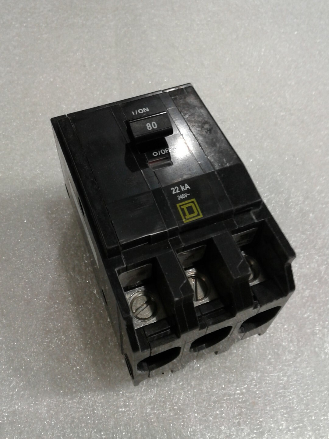 QOB380VH SQD 3P 80A 240V NEW | eBay