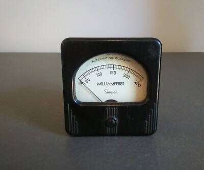 Panel Meters - Simpson Meter