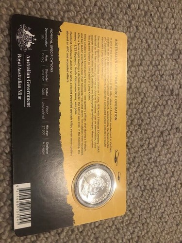 2021 Operation Overlord Long Khanh Battle Anniversary UNC RAM 50c CuNi ...