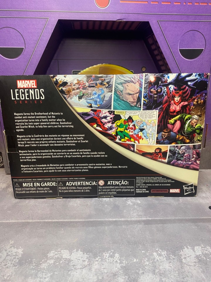 X-Men Family Matters Marvel Legends Figure 3 Pack Magneto /Quicksilver ...