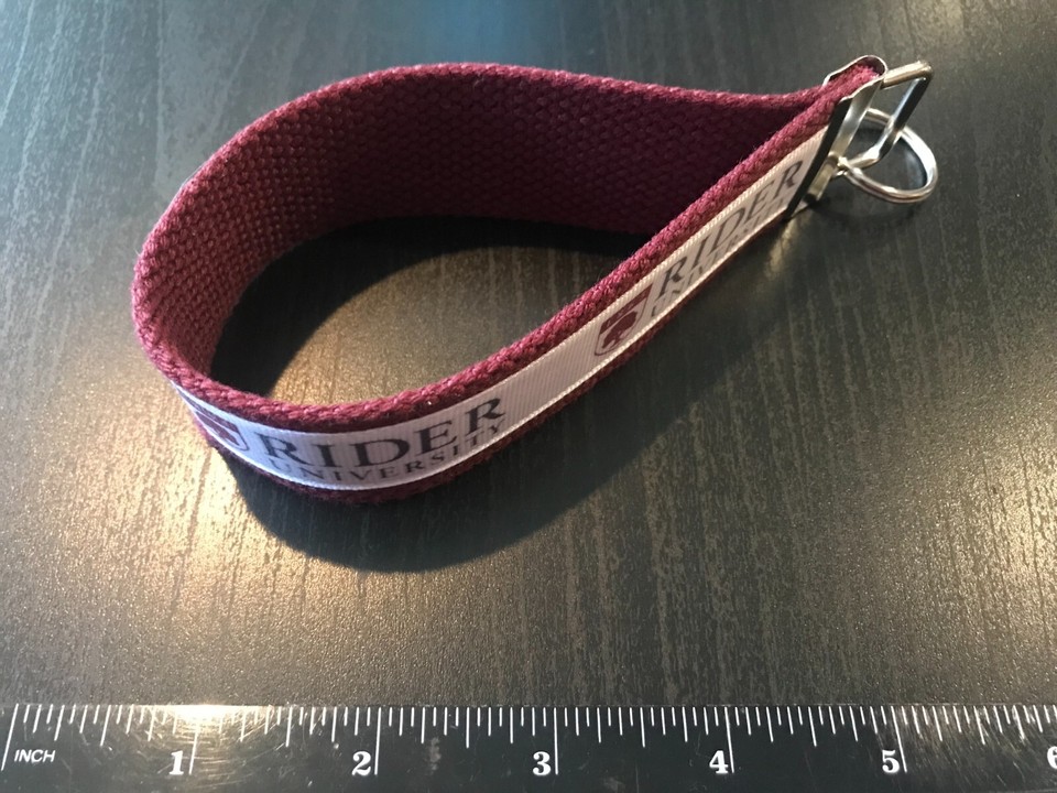 Rider University, Key Fobs, Key Chains, Wristlet, College, Wrist ...