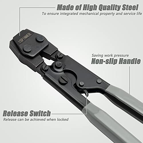 PEX Crimping Tool, Clamp Cinch Crimp Tool Crimper for Stainless Steel ...