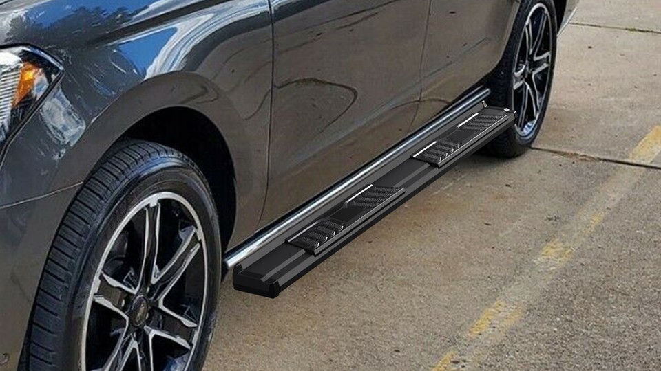 APS Black Running Board Steps For 18-24 Ford Expedition SUV 4-Door | eBay