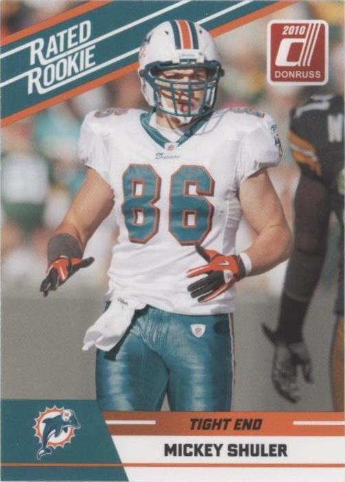 2010 Donruss Rated Rookie - Mickey Shuler #72 for sale online | eBay