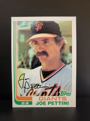 1982 Topps - #568 Joe Pettini - SAN FRANCISCO GIANTS | eBay