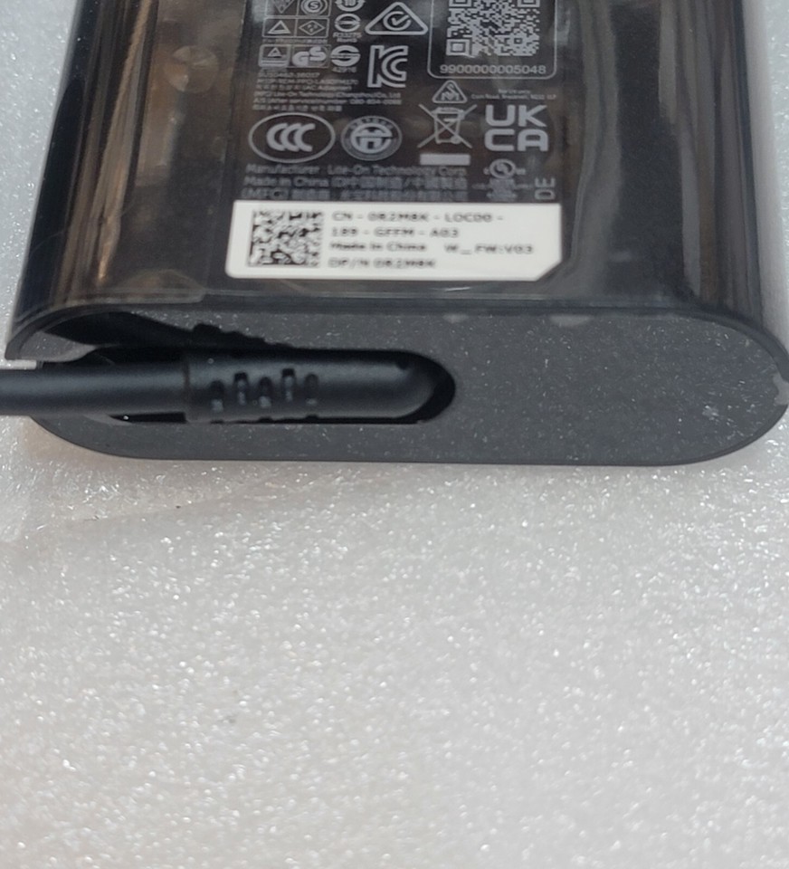 New Dell 90W USB Type-C Power Adapter R2M8K LA90PM170 | eBay
