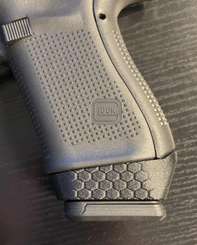 (NO GAP!) Glock 19 Gen 5 mag Sleeve Grip adapter For Glock 17 Magazine ...