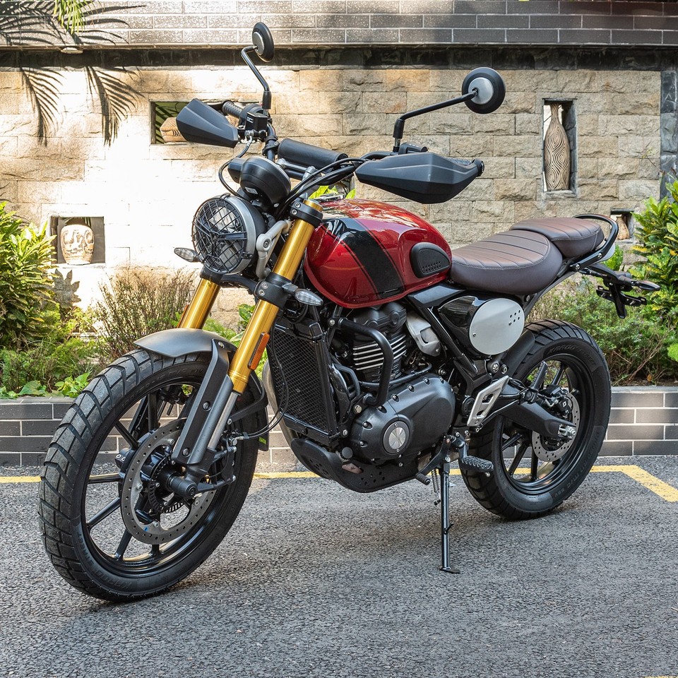 WOLFLINE Crash Bars Engine Guards For Triumph SPEED 400 SCRAMBLER 400X ...