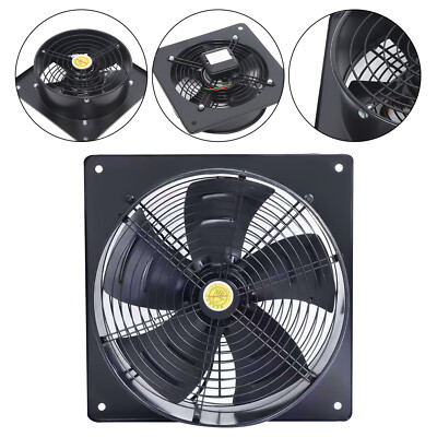 110V Extractor Fan Ventilation Wall-Mounted Crawl Space Basement Garage ...