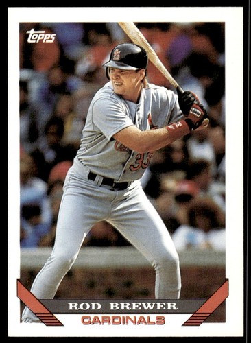 1993 Topps Rod Brewer St. Louis Cardinals #566 | eBay