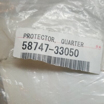 Genuine OEM Toyota Lexus 58747-33050 Right Rear Quarter Panel Protector ...