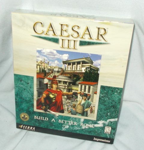 CAESAR III - Build a Better Rome - PC Big Box complete free shipping | eBay