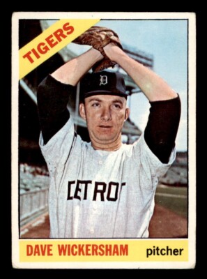 1966 Topps Baseball #58 Dave Wickersham VG *d2 | eBay
