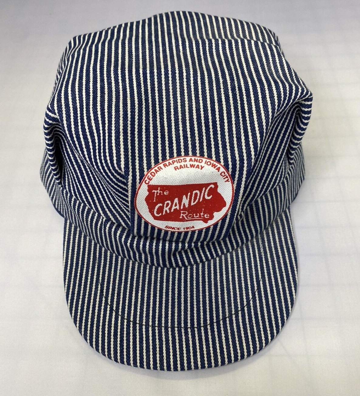 Engineer Conductor Crandic Route Railroad Cap Hat Tra… - Gem