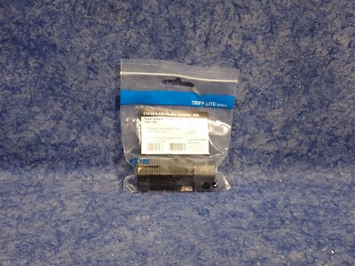 NEW Tripp Lite P002-000 NEMA 5-15R to C14 Power Cord Adapter 15A 125V ...