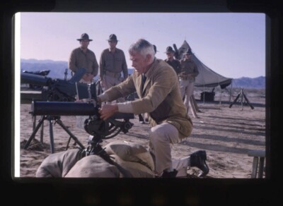 The Professionals 1966 Lee Marvin machine gun Original 35mm ...