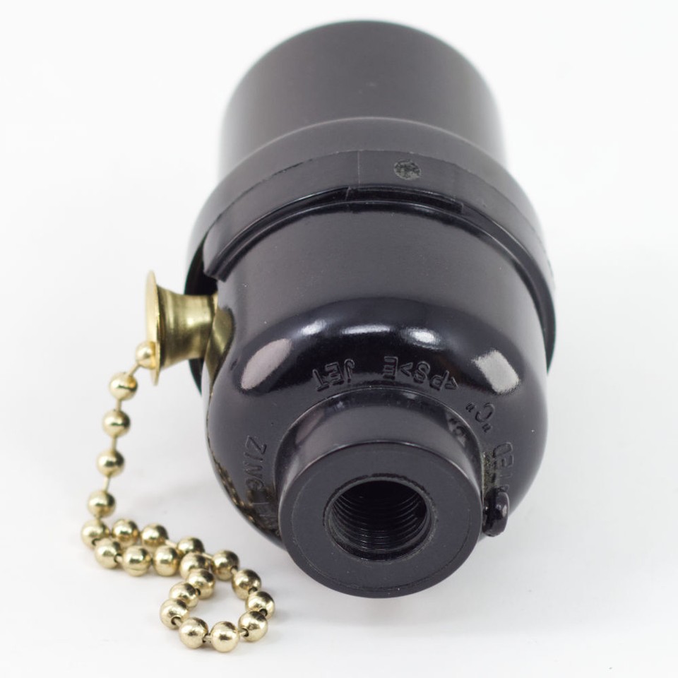 Zing Ear Pull Chain Light Bulb Lamp Socket Replacement Switch E26 E27 ...