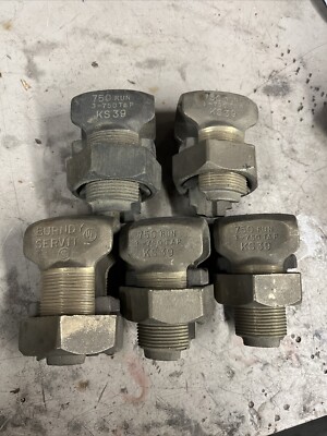 Burndy Servit KS39 Split Bolt Wire Connectors 3-750 (Lot Of 5) | eBay