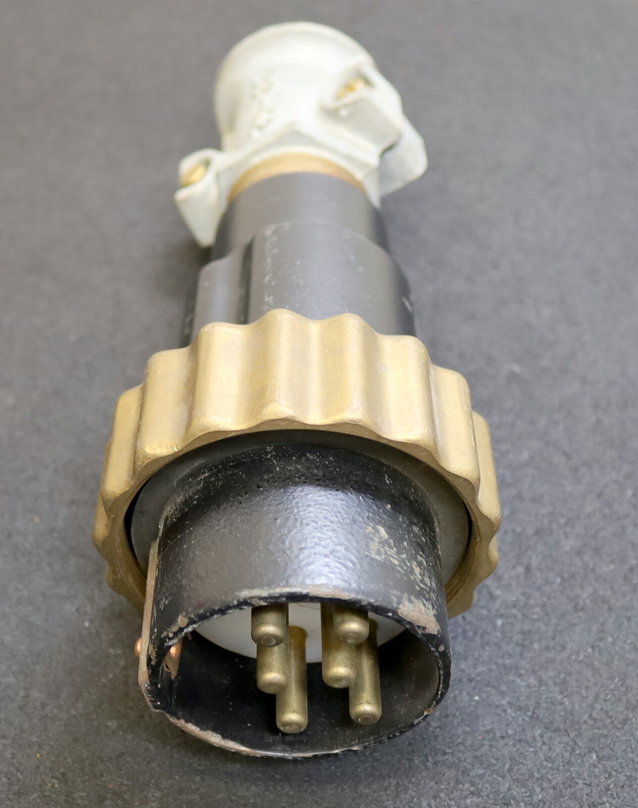 JOHANN LEIDEL Leitungsstecker D 58 Polzahl 6 + E 63A male mit ...