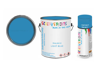 paint for plastic RAL5012 Light blue Window Door PVC UPVC Wood Gloss ...