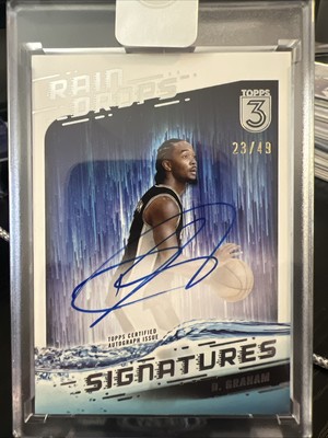 2024 Topps 3 Rain Drops Signatures Devonte Graham Auto /49 | eBay