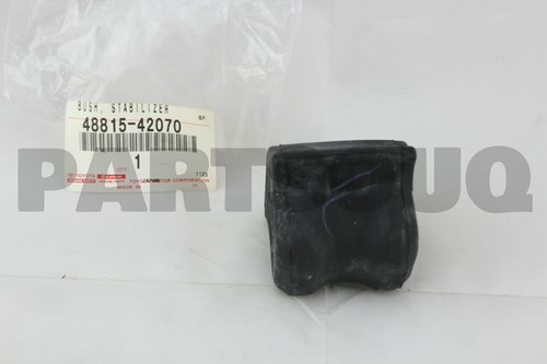 4881542070 Genuine Toyota BUSH, FRONT STABILIZER BAR, LH 48815-42070 | eBay