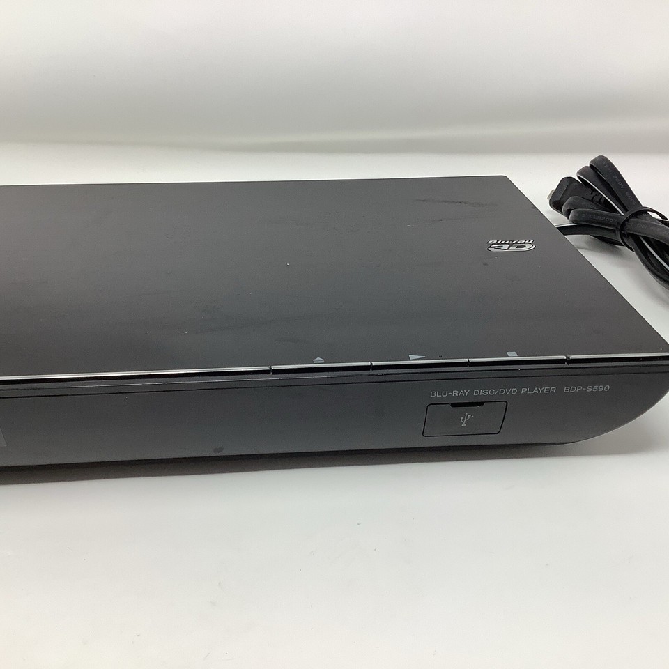 SONY Smart 3D Blu-Ray DVD Player Wifi Internet Streaming USB Input HDMI ...