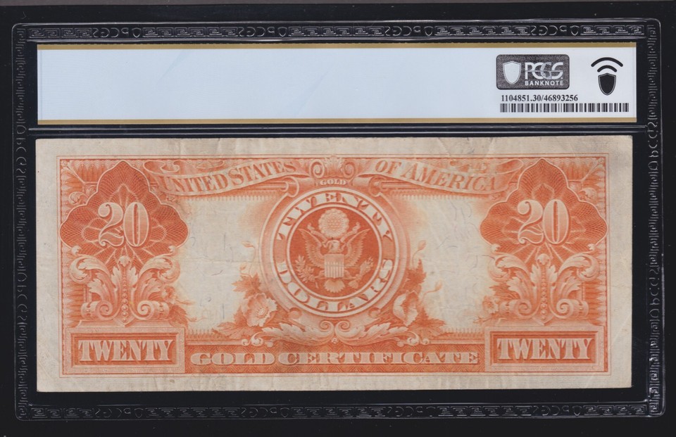 US 1922 $20 Gold Certificate STAR NOTE* FR 1187* PCGS 30 Ch VF (040*) | eBay