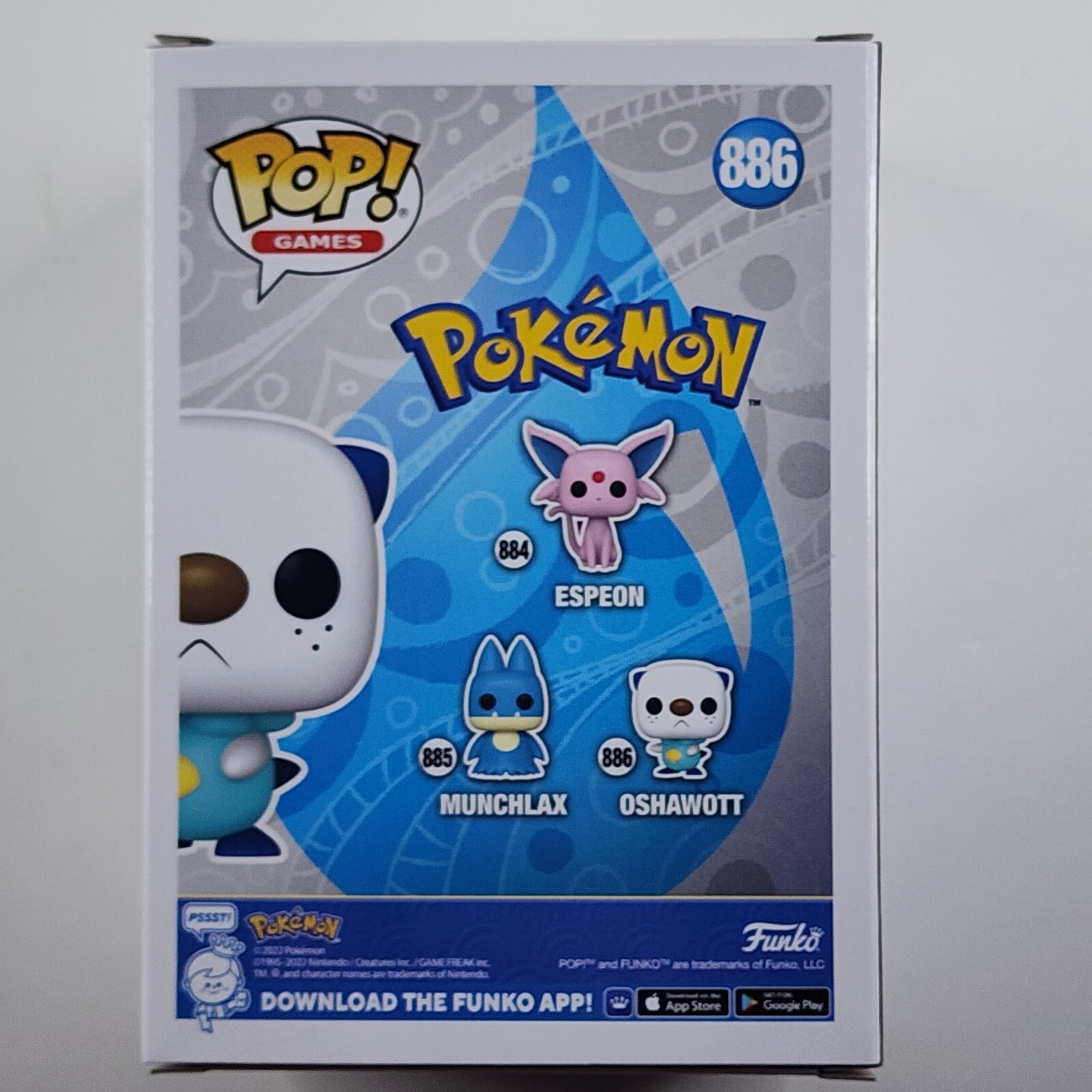 Funko POP Oshawott #886 Pokemon Vinyl Figure | eBay