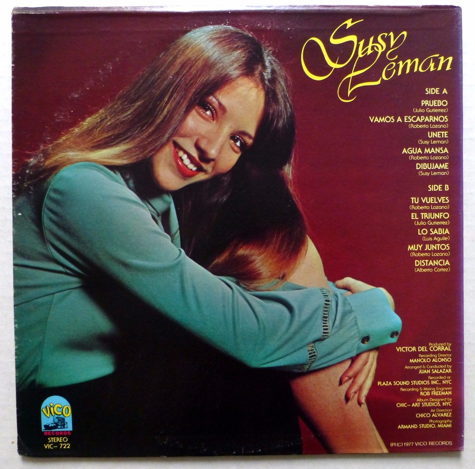 SUSY LEMAN Pruebo el Triunfo LP Latin Pop 1977 #385 | eBay