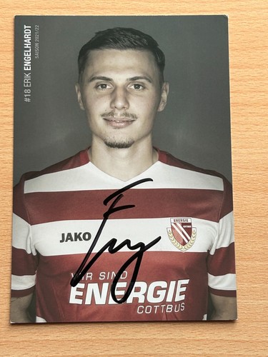 Erik Engelhardt - Energie Cottbus - Autogrammkarte original signiert - #S4425 | eBay