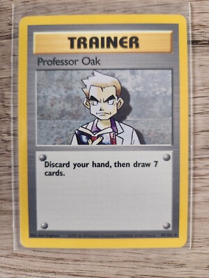 Professor Oak - Base Set - 88/102 - Uncommon - Pokemon Card - Unlimited ...