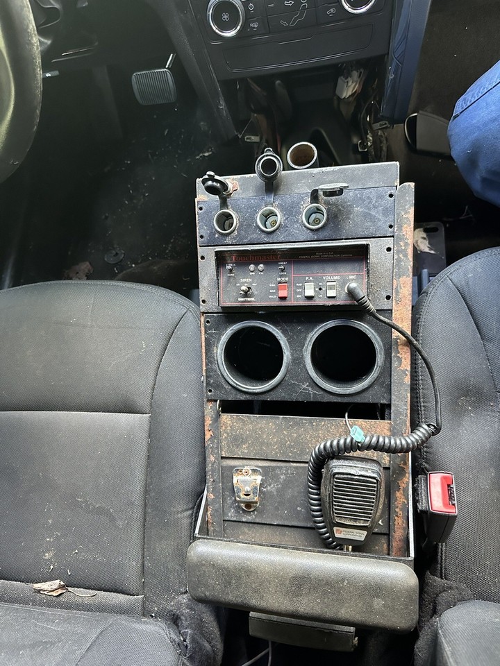 Police Console With laptop Stand | eBay