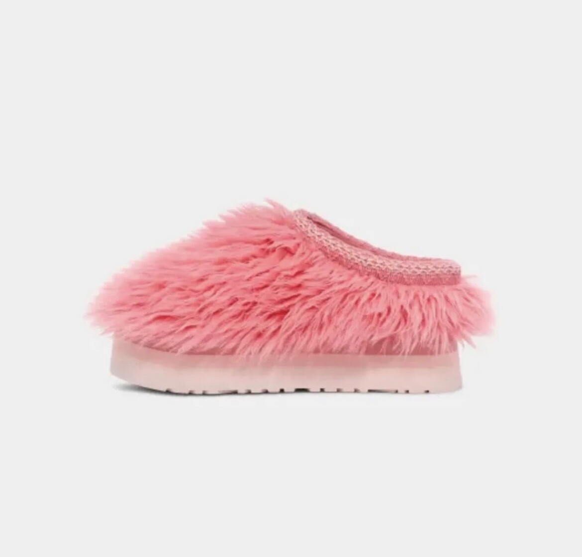 UGG OAT FLUFF MOMMA SUGAR TASMAN 2" PLATFORM SLIPPERS pink tazz NWB | eBay