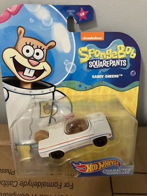 Hot Wheels 1/64 Spongebob Squarepants Character Car Sandy Cheeks | eBay