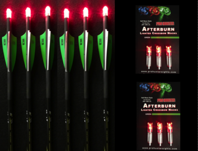Victory Crossbow Bolts With Lighted Nocks LIGHTED NOCKS CROSSBOW BOLTS